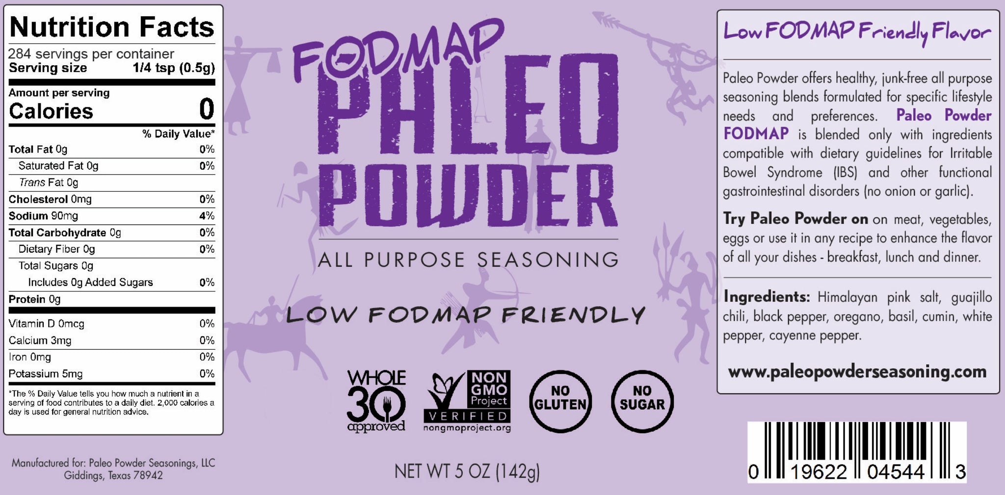 Paleo Powder All Purpose Seasoning Lifestyle Four Pack – Paleo Powder ...